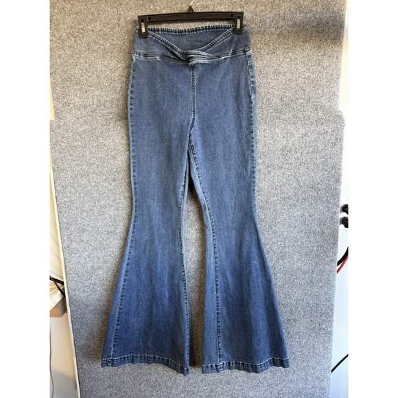 YMI | Pants & Jumpsuits | Ymi Womens Blue Jeans Sz Small Style Flare ...